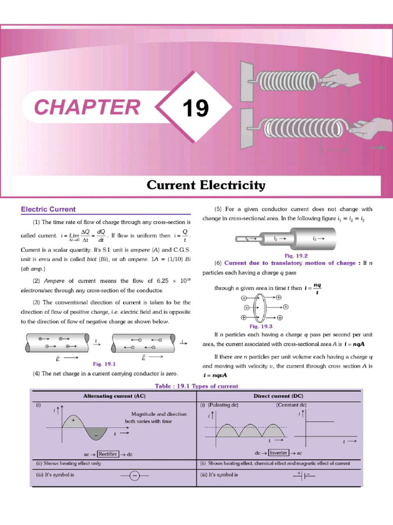 Errorless Current Electricity | PDF