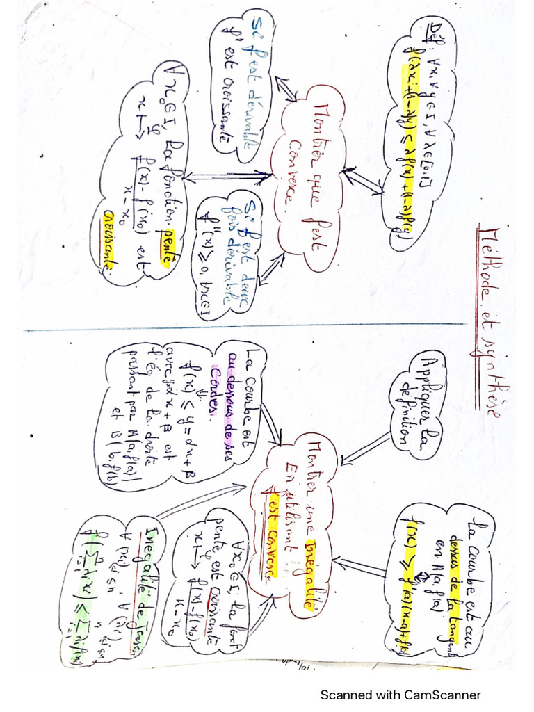 Fiche Fonction Convexe | PDF
