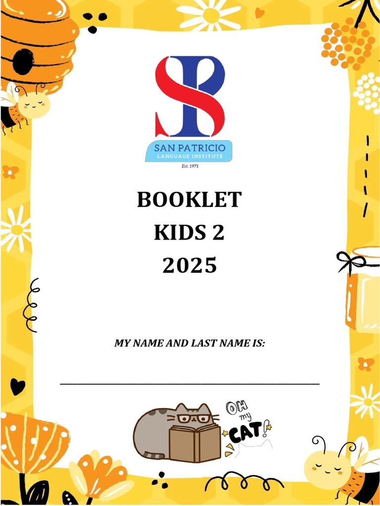 Kids Activity Booklet 2025 | PDF