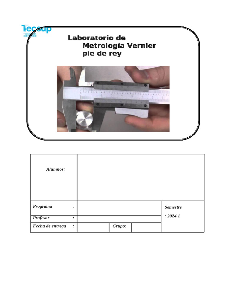 Taller 2 Vernier | PDF
