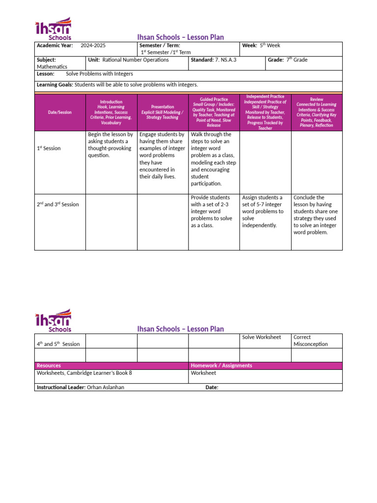Grade 7 Week 5 Lesson Plan | PDF | Lesson Plan | Education Theory