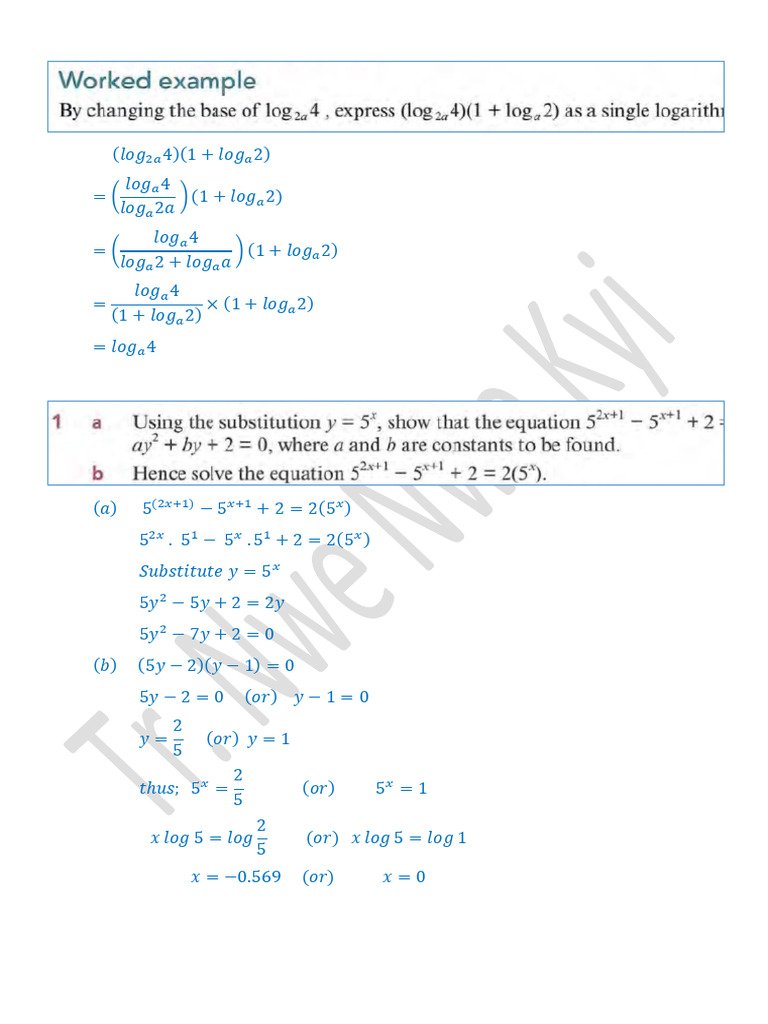 Chapter 5 - Past Paper Question (A Maths) | PDF