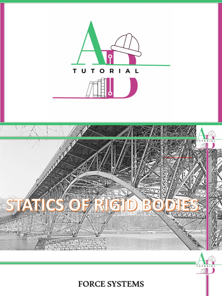 Statics of Rigid Bodies Tutorial 2 | PDF | Truss | Force