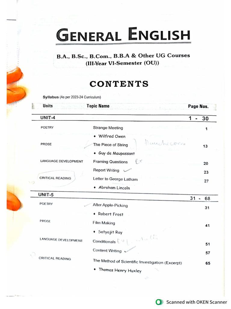 English Express New (Grammar) Index Paper Pattern VI Sem 2025 | PDF