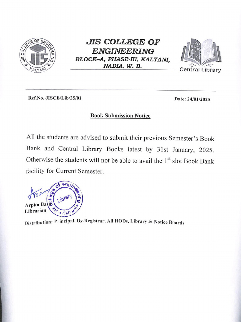BookSubmission Notice | PDF