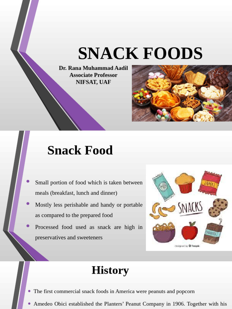 Comprehensive Guide to Snack Foods | PDF | Taste | Salt