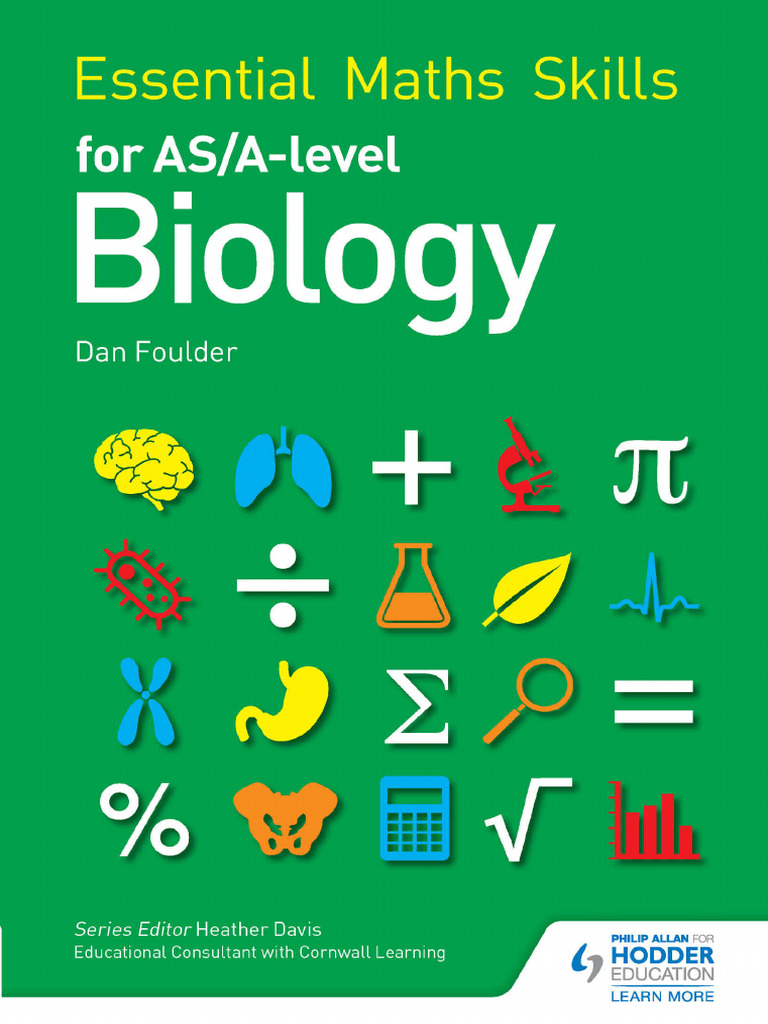 Essential Maths Skills For As&a Level Biology | PDF | Percentage | Ratio