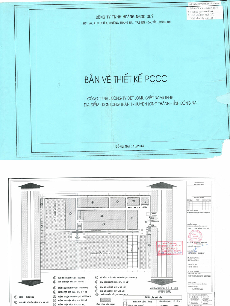 BẢN VẼ PCCC | PDF