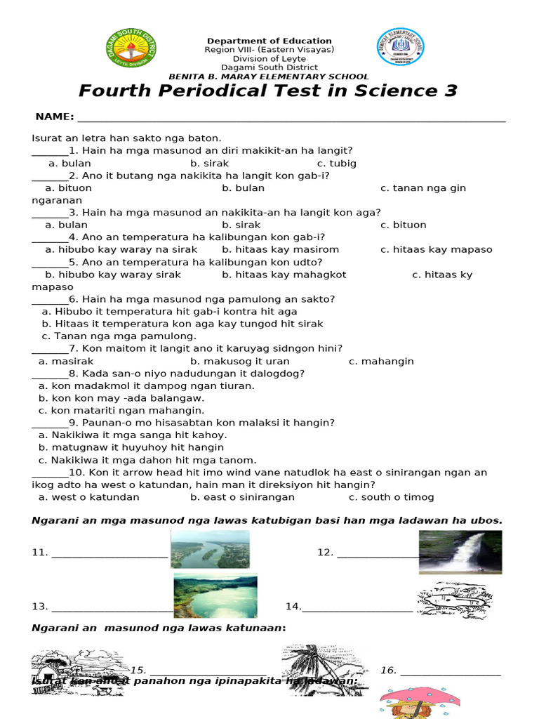 Quarter 4 Exam | PDF