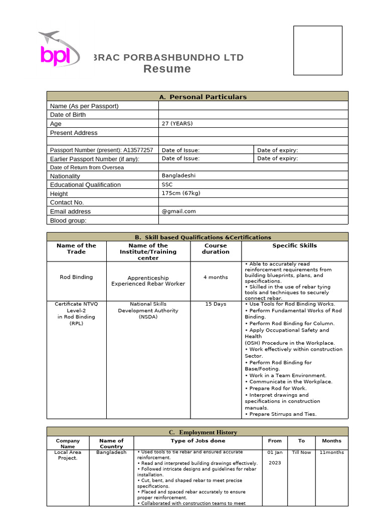 FINAL FORMAT BRAC | PDF