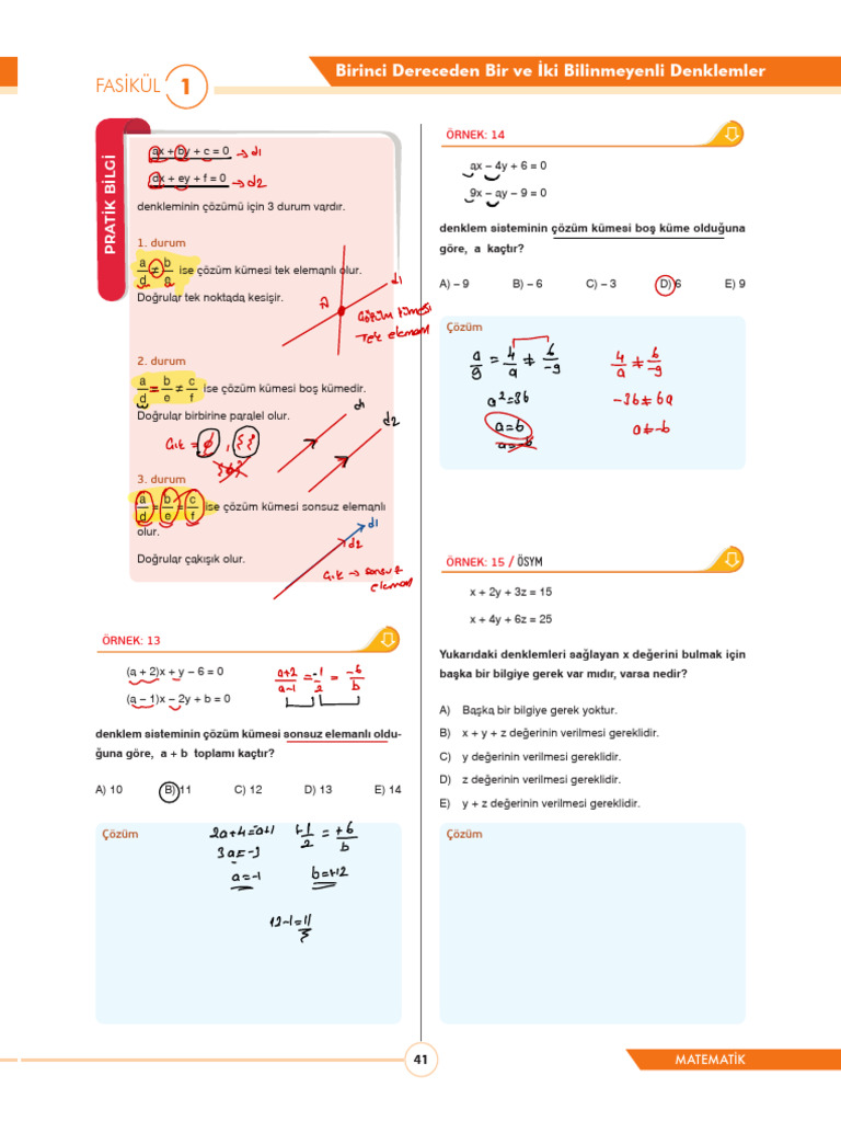 Tyt Matematik - 1 Konu Anlatımlı - Unlocked | PDF