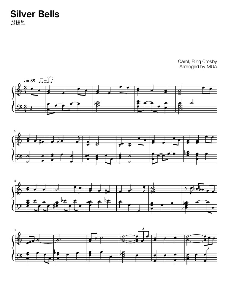 m205370 Carol Silver Bells | PDF