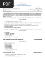 Aligning CPD with RCOT Framework | PDF | Occupational Therapy | Goal ...