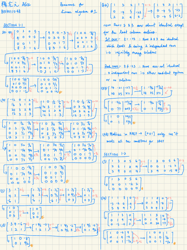 Linear algebra | PDF | Algebra | Applied Mathematics