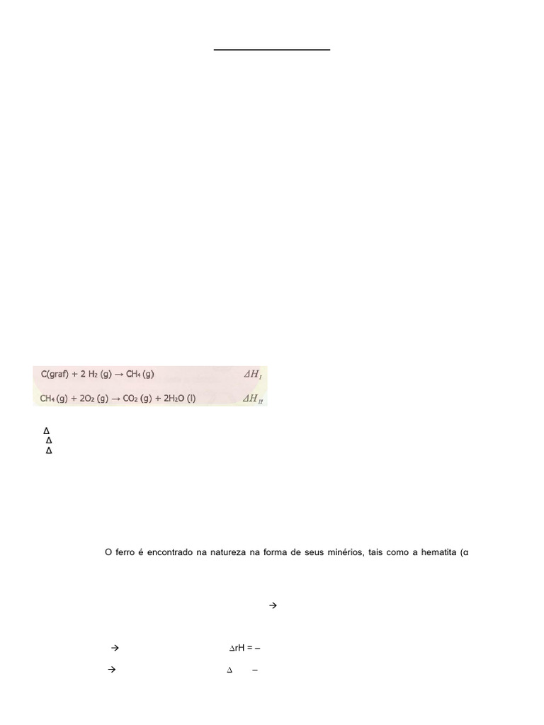4 Exercicios Termoquimica | PDF | Entalpia | Combustão