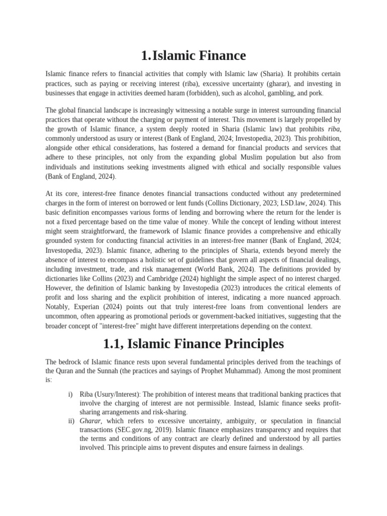 Islamic Finance | PDF | Islamic Banking And Finance | Banks