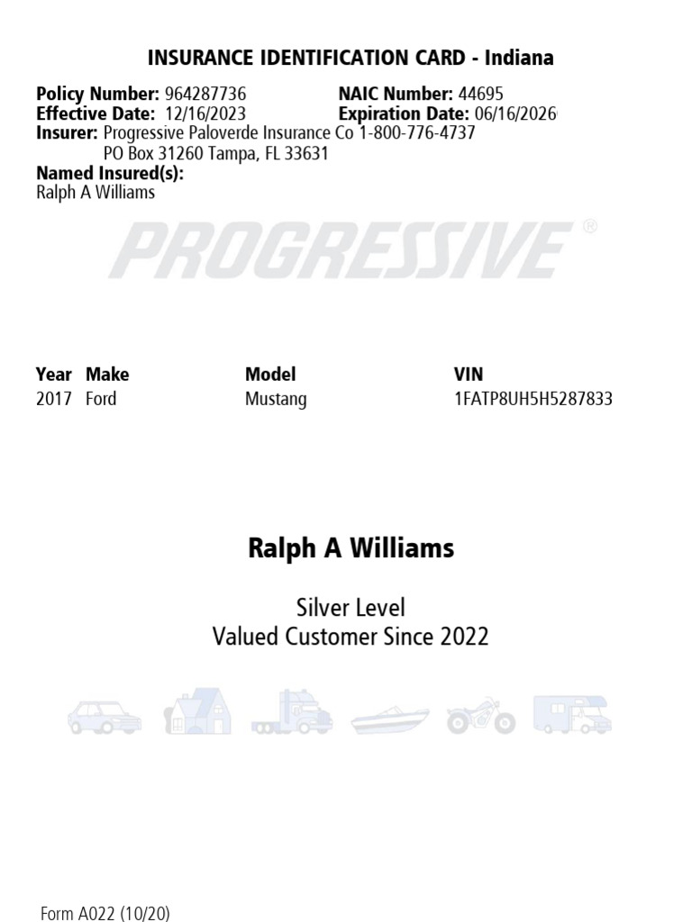 P GR Insurance Id Card | PDF