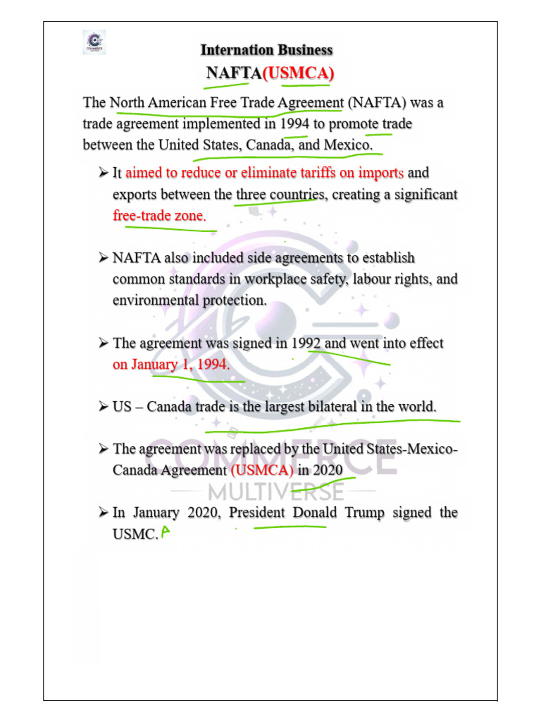 19 - 31 - 41 - 3 - 03 - 2025 - NAFTA and EU | PDF | European Union | North American Free Trade ...