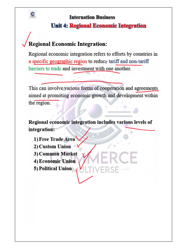 19 - 31 - 36 - 3 - 03 - 2025 - Unit - 4 (IB) Lec - 1 | PDF | Free Trade ...
