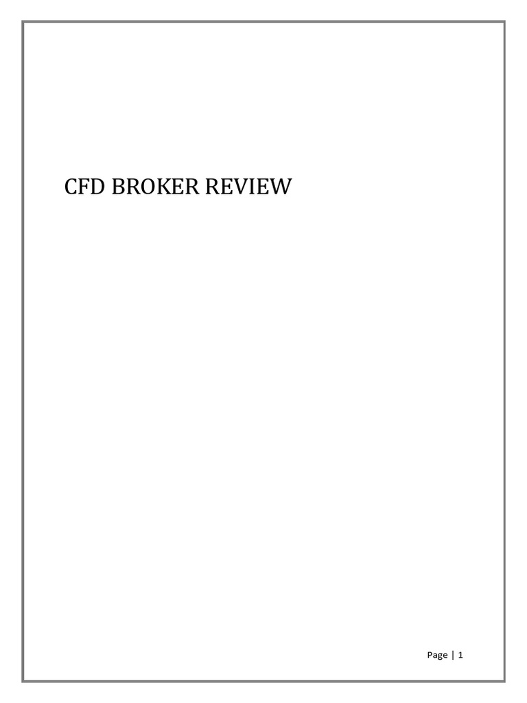 Broker Review 2nd Edition | PDF | Contract For Difference | Exchange Rate