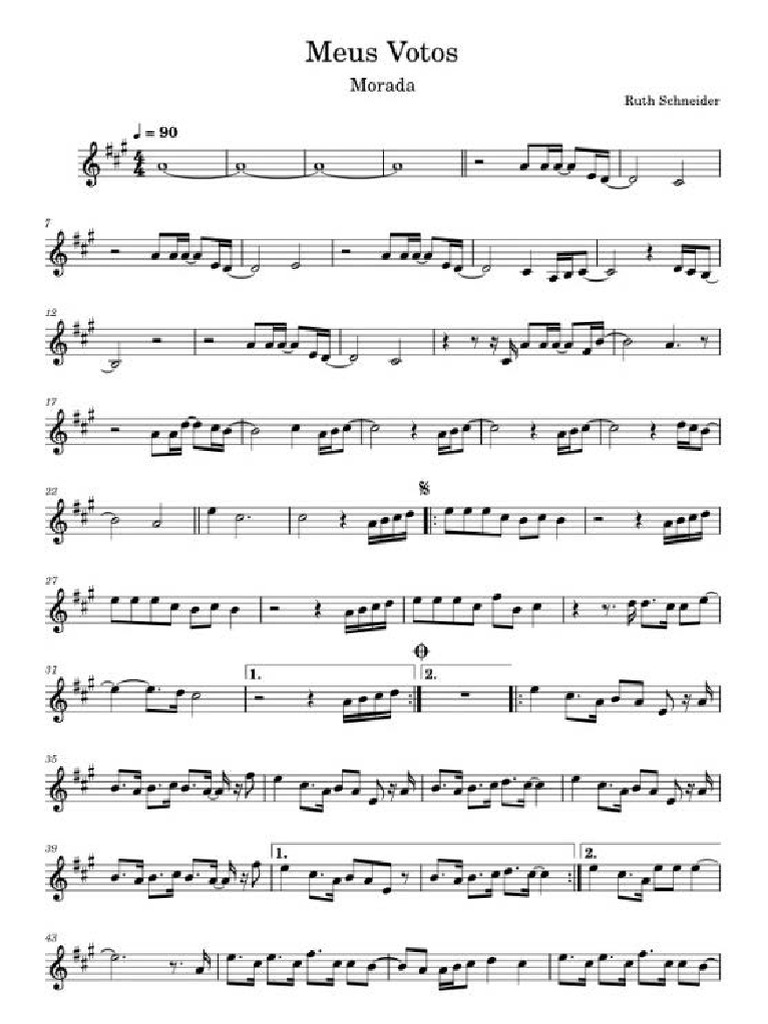 Meus Votos - Morada Violin-Compactado | PDF