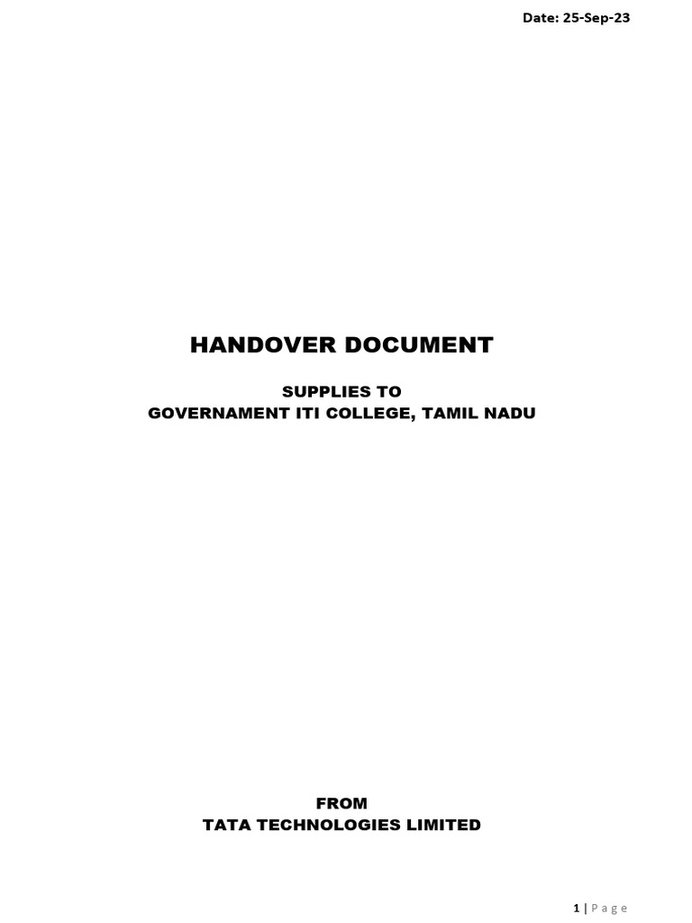 Govt ITI College Name Tamil Nadu DDMM23.2 | PDF | Drill | Electrical ...