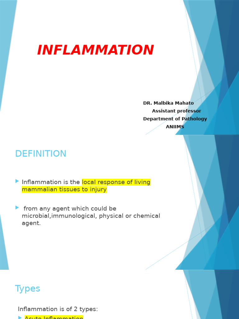 Acute Inflammation | PDF | Inflammation | Endothelium