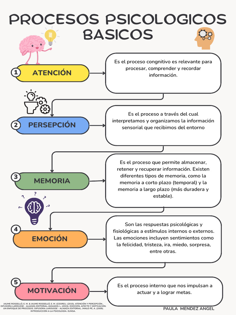 Procesos Basicos de Psicologia | PDF | Las emociones | Memoria