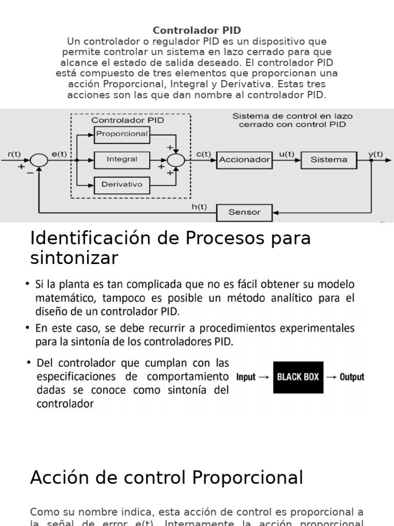 Controlador PID | PDF | Matemáticas Aplicadas | Mecánica