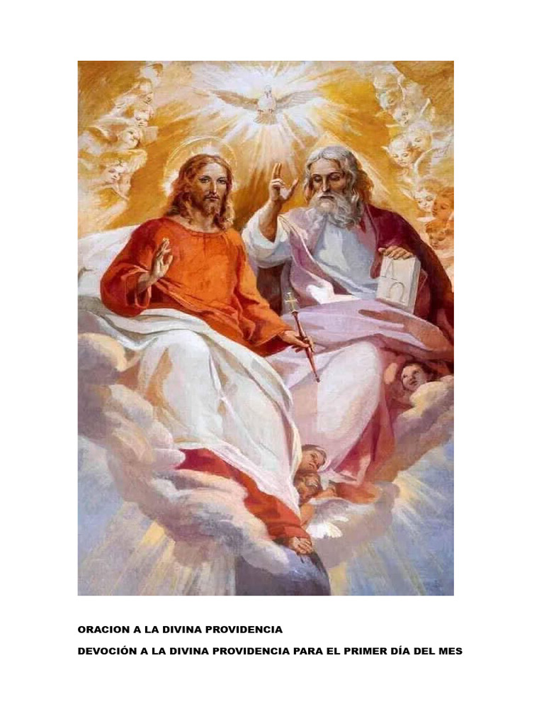 Oracion A La Divina Providencia | PDF