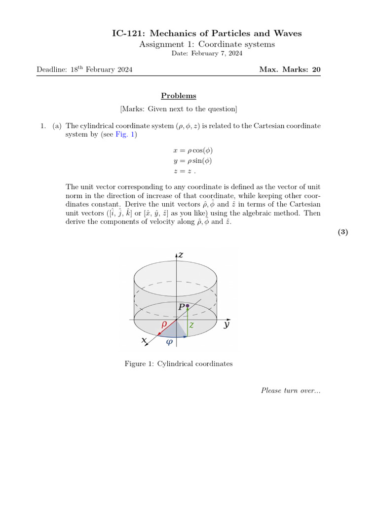 IC_121_2025_Assignment_1 | PDF | Coordinate System | Latitude