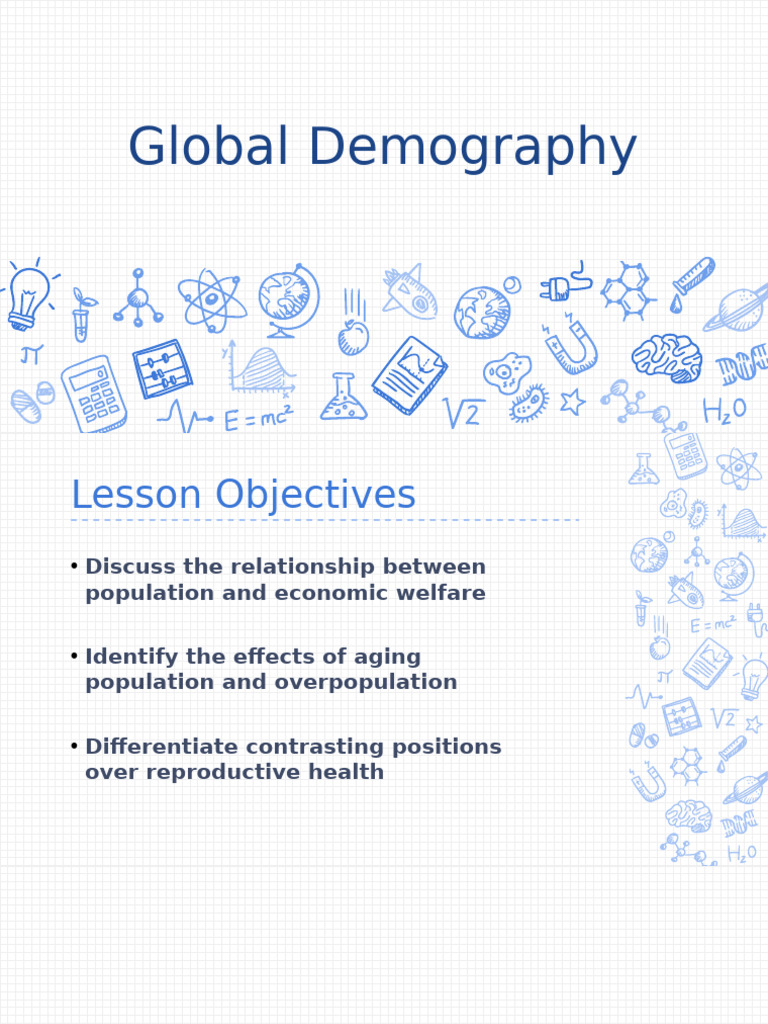 Group4 - Global Demography - Bsee-1 | PDF | Human Overpopulation ...