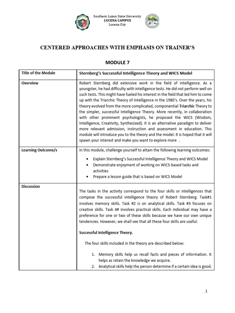 PED05a_module-7_nagares_lucena | PDF | Creativity | Intelligence