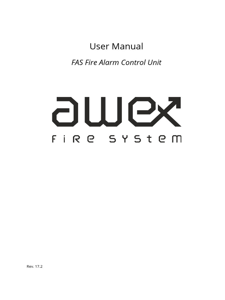 User Manual FAS Fire alarm control unit EN_17.2 | PDF | Power Supply ...