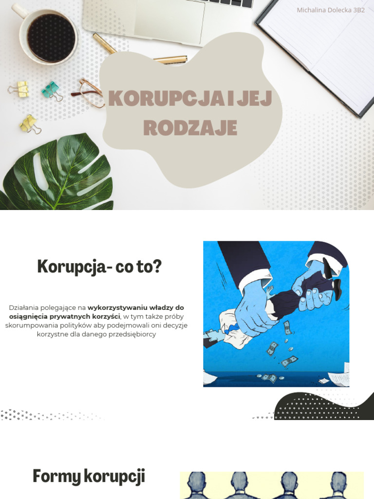 Korupcja I Jej Rodzaje | PDF
