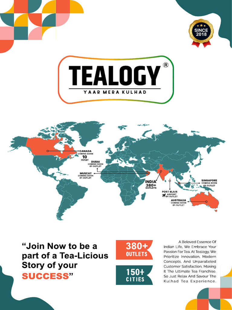 Tealogy Cafe Franchise Cost Breakdown | PDF | Indian Cuisine | Food And ...