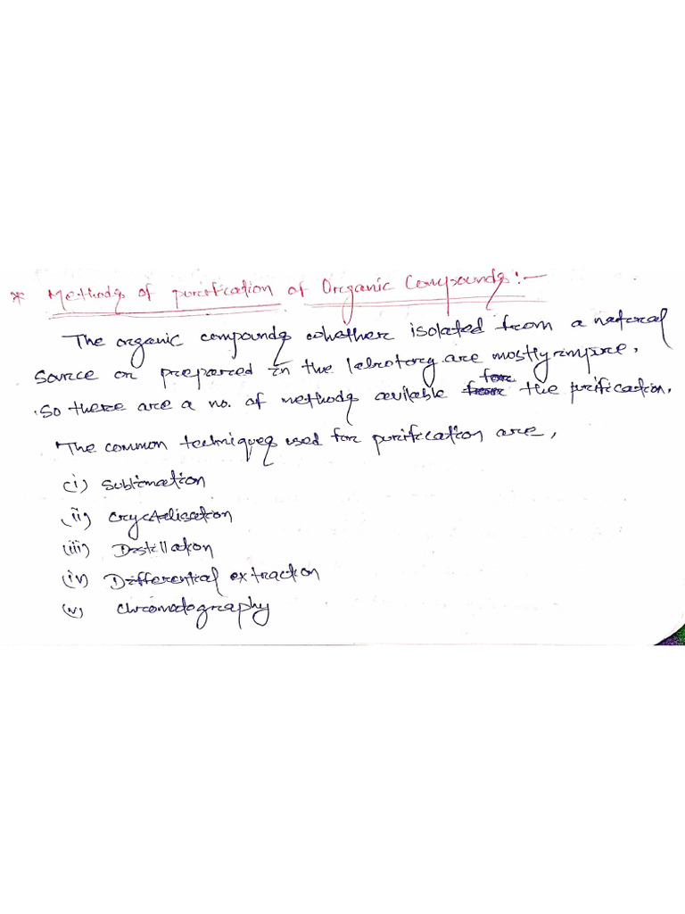 Practical Organic Chemistry-1 | PDF