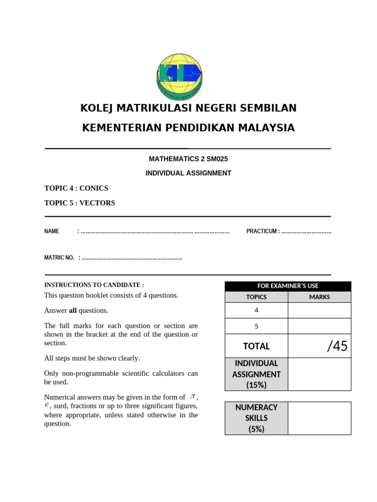 2425 Sm025 Cover Tugasan Individu Pdf