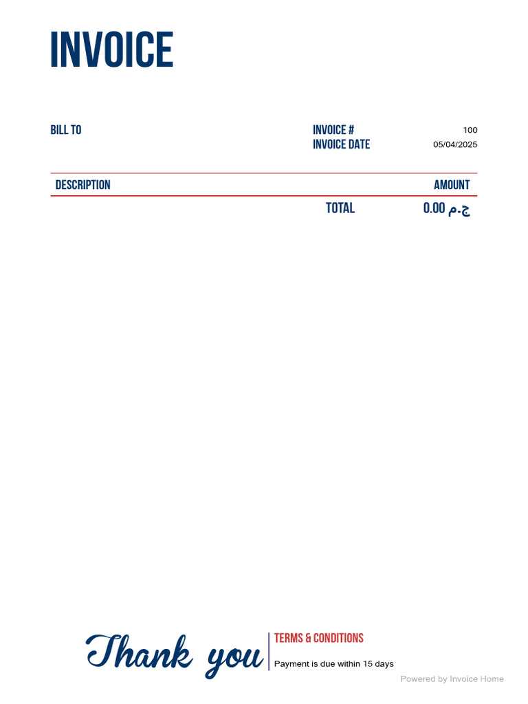 Invoice: Thank You | PDF