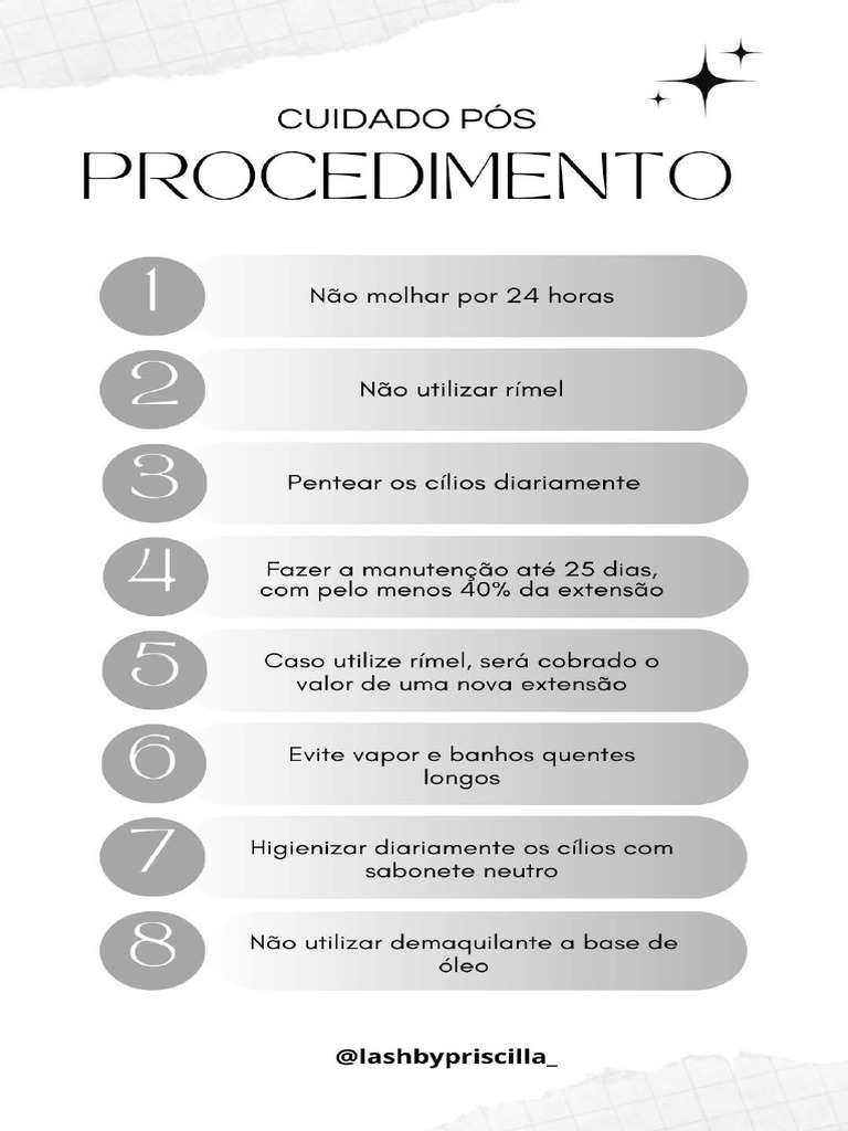 Cuidados Pós Procedimento | PDF
