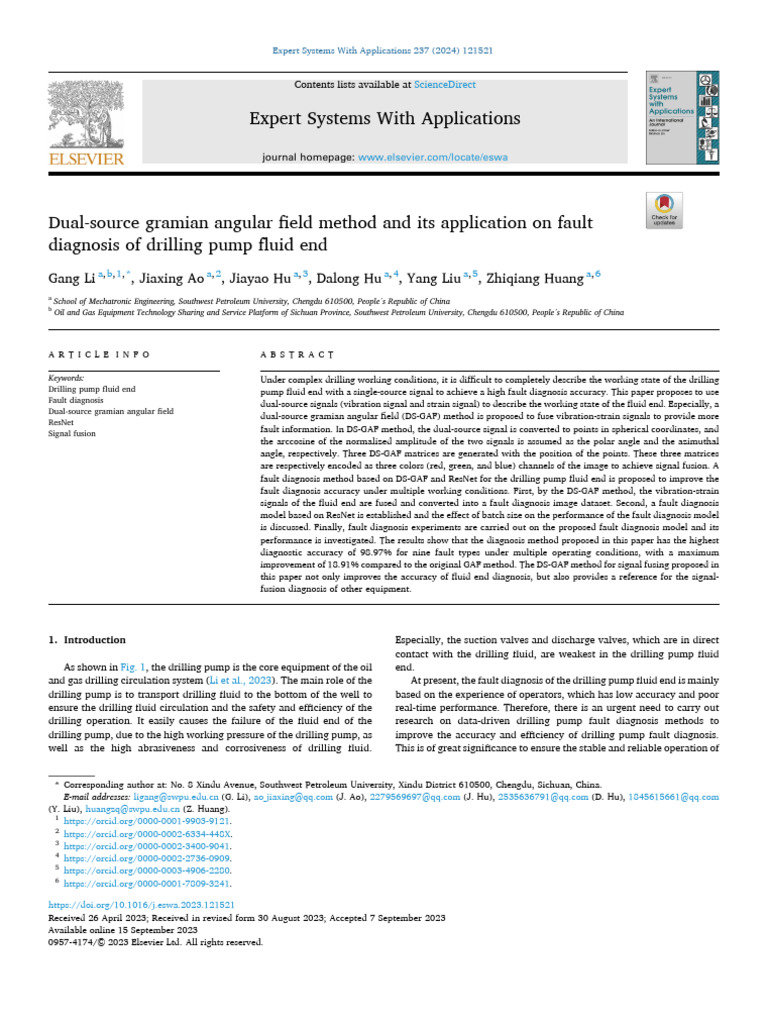 Dual-source gramian angular field method and its application on fault | PDF | Applied Mathematics