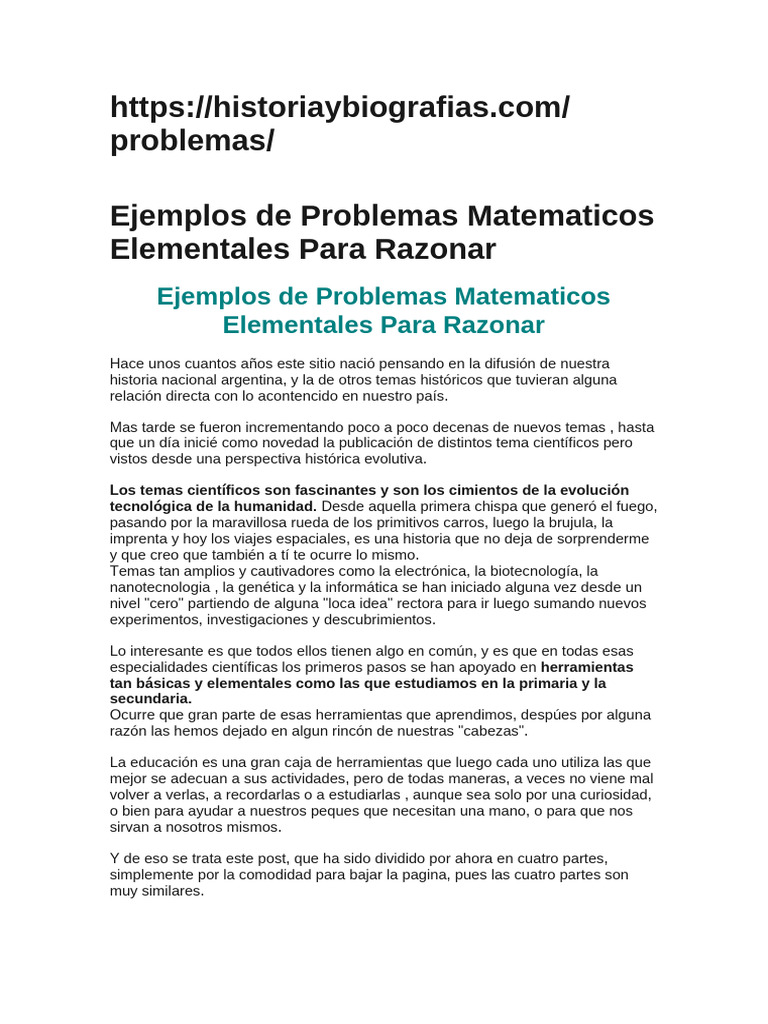 Problemas Matematicos | PDF | Triángulo