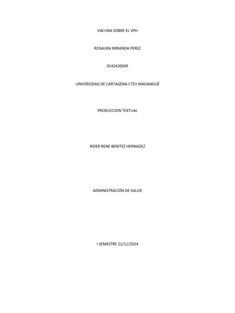 la vacuna 2345 | PDF | Vacunación | Vacunas