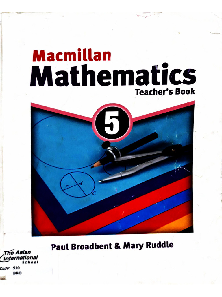 Maths Macmillan 5 Teacher's Book | PDF