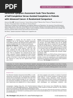 ESAS - Edmonton Symptom Assessment System | PDF | Palliative Care ...