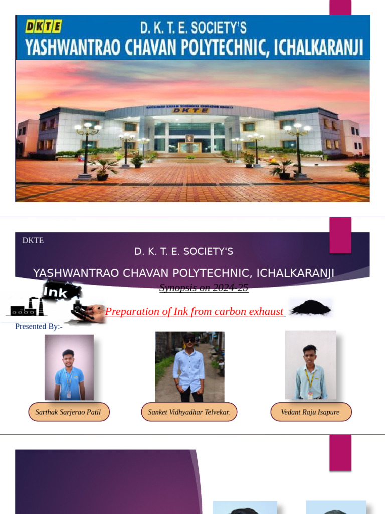 Carbon Exhaust Ink Production Project | PDF | Air Pollution | Solvent
