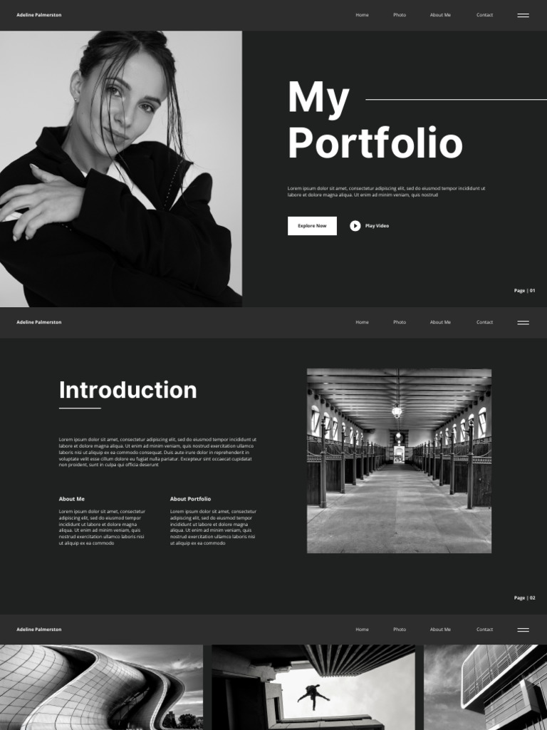 Adeline Palmerston's Portfolio Showcase | PDF
