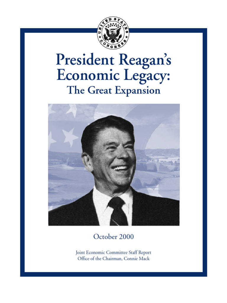 Reagan's Economic Legacy Report | PDF | Inflation | Economic Growth