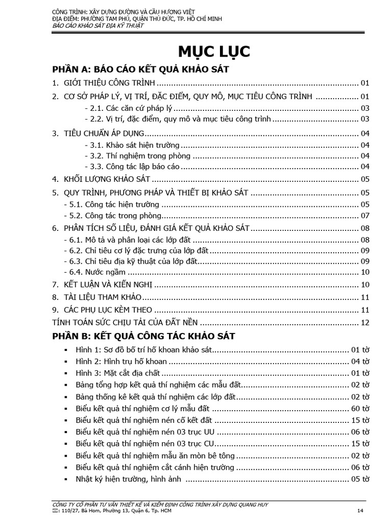 Bcao Ksdc-cau Huong Viet-thu Duc | PDF