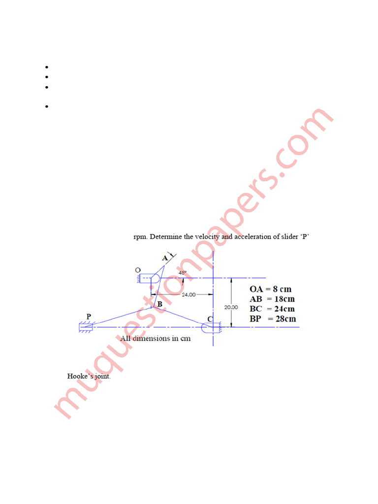 Be Mechanical Engineering Semester 4 2023 December Kinematics of Machineryrev 2019 c Scheme 2025 ...